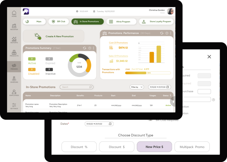 Tablet POS System for Small Businesses - NRS Panther